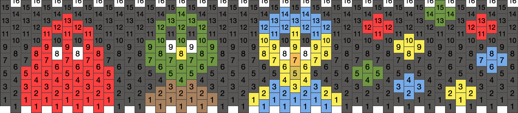 DHMIS! Pony Bead Patterns | Characters Kandi Patterns for Kandi Cuffs