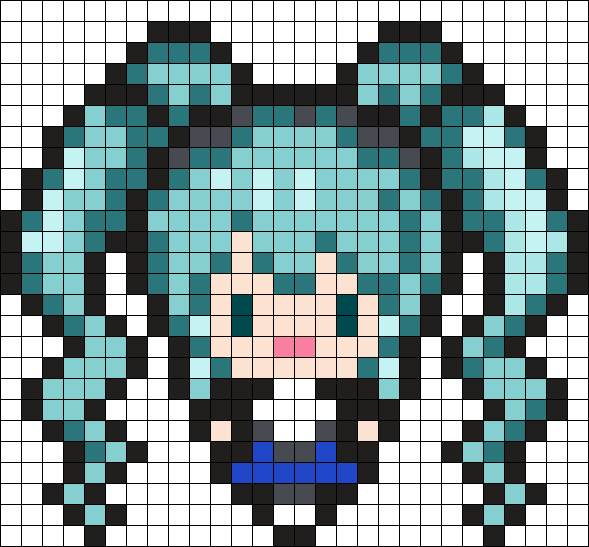 Kandi Patterns for Kandi Cuffs - Characters Pony Bead Patterns