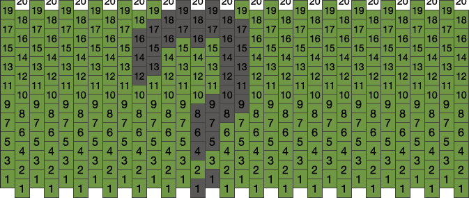 Soos Question Mark Pony Bead Patterns | Characters Kandi Patterns for ...