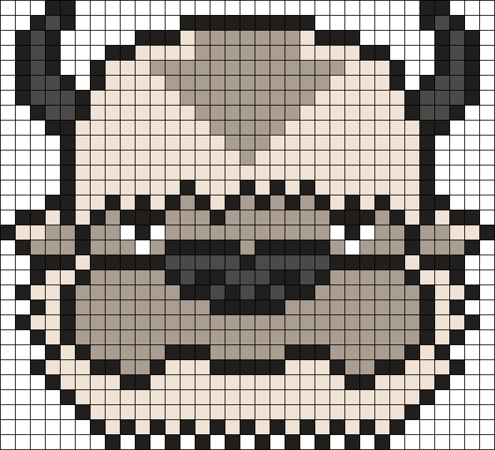 Avatar Appa Perler Bead Pattern | Bead Sprites | Characters Fuse Bead ...