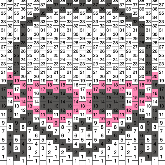 Ghoulia Skullette Pony Bead Patterns | Characters Kandi Patterns for ...