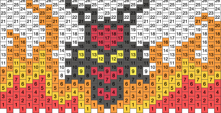 Stranger Things Hellfire Cuff Pony Bead Patterns | Characters Kandi ...