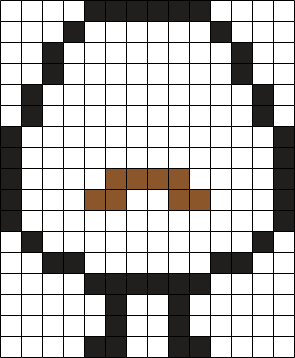 Ramon - QSMP Egg Perler Bead Pattern | Bead Sprites | Characters Fuse ...
