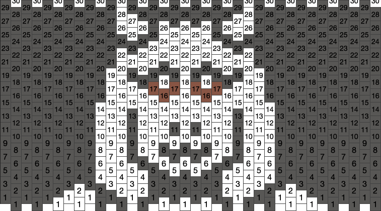 Toriel Undertale Pony Bead Patterns | Characters Kandi Patterns for ...