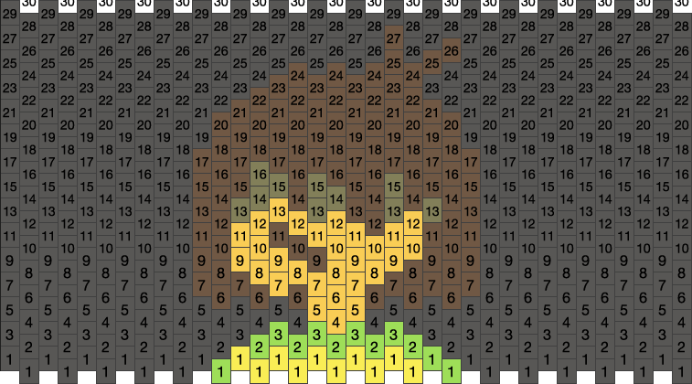 Kris Overwolrd Deltarune Pony Bead Patterns | Characters Kandi Patterns ...