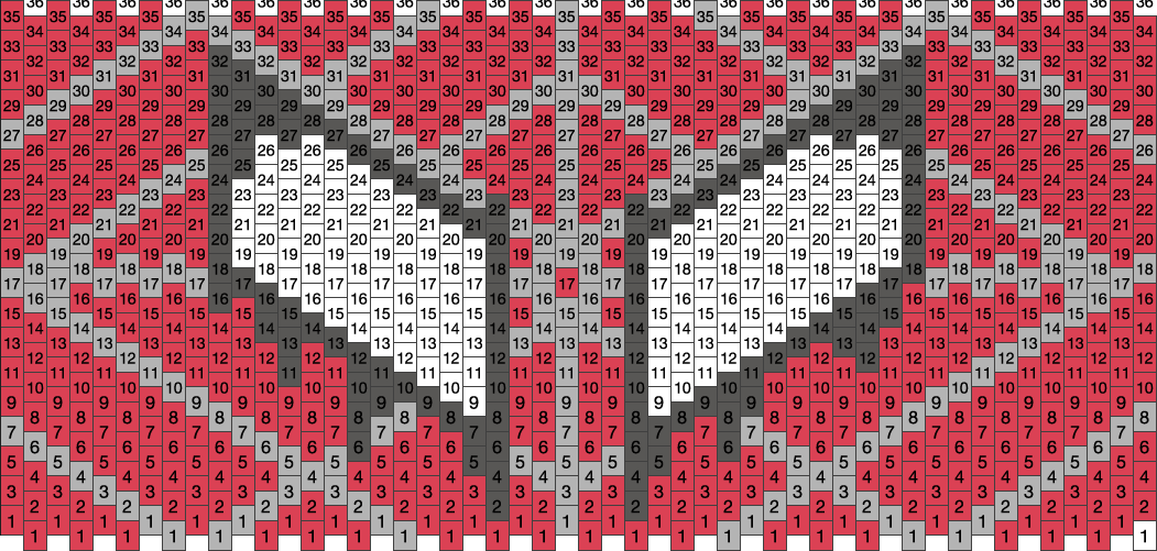 Spider-Punk Mask XL Cuff Pony Bead Patterns | Characters Kandi Patterns ...