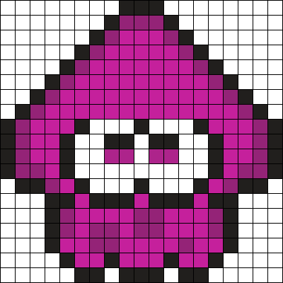 Splatoon Squid Perler Bead Pattern | Bead Sprites | Characters Fuse ...