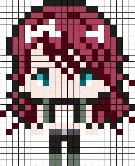 Kandi Patterns for Kandi Cuffs - Characters Pony Bead Patterns