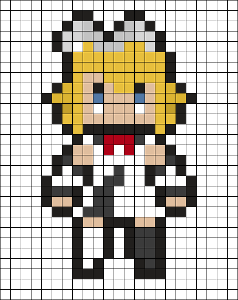 Kandi Patterns for Kandi Cuffs - Characters Pony Bead Patterns