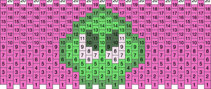 Splatoon Inkling Medium Cuff Pony Bead Patterns | Characters Kandi ...