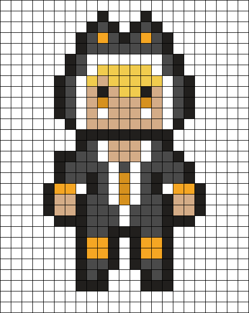 Kandi Patterns for Kandi Cuffs - Characters Pony Bead Patterns