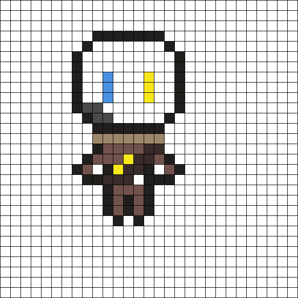 Kandi Patterns for Kandi Cuffs - Characters Pony Bead Patterns