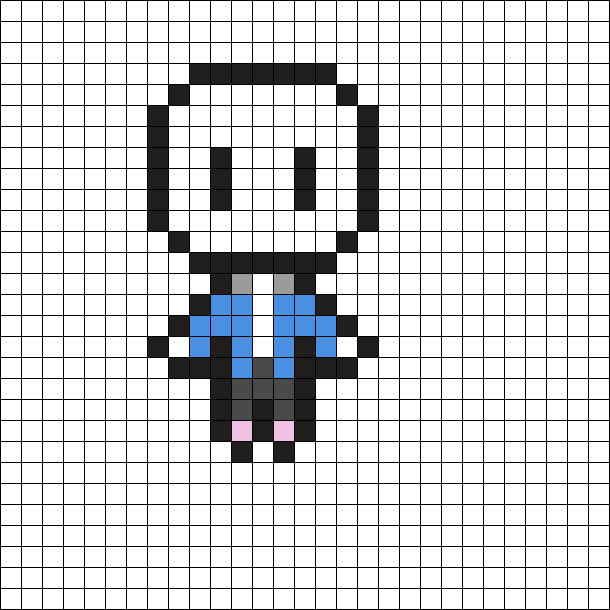 Kandi Patterns for Kandi Cuffs - Characters Pony Bead Patterns