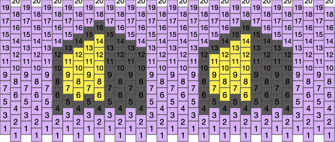 Lil Jax Eyes From The AMAZINGGG Digital Circus! :3 Pony Bead Patterns ...