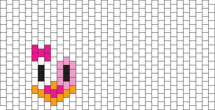 Five Nights At Freddy's Security Breach Chica Pony Bead Patterns ...