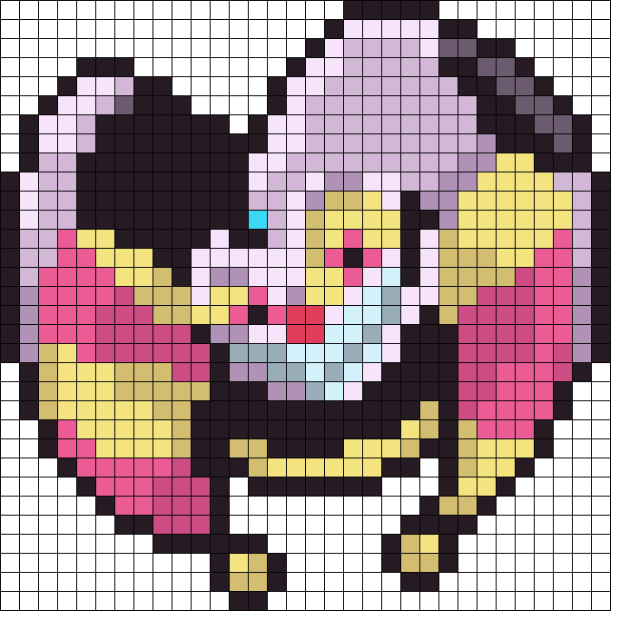 Fizzarolli (Helluva Boss) Perler Bead Pattern | Bead Sprites ...