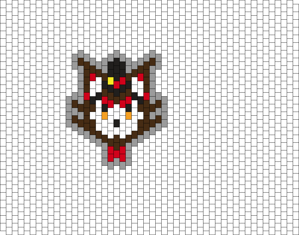 Husk Charm (Hazbin Hotel) Pony Bead Patterns | Characters Kandi ...