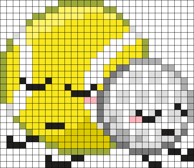 Golf Ball And Tennis Ball Pixel Art Bfdi Bfb Tengolf Perler Bead ...