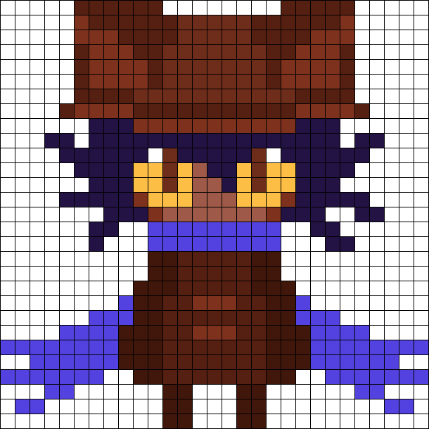 Niko ONESHOT New Sprite Perler Bead Pattern | Bead Sprites | Characters ...