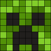 Creeper Perler Perler Bead Pattern | Bead Sprites | Characters Fuse ...