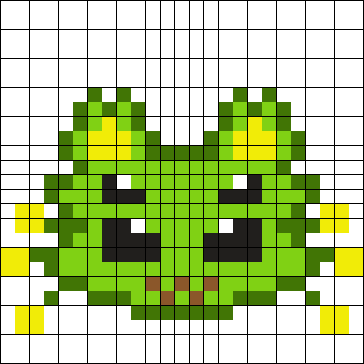 Gnarpy Regretevator Perler Bead Pattern | Bead Sprites | Characters ...