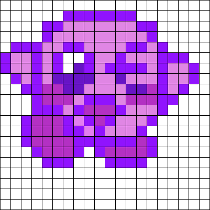 Kirby Perler Standee!! Perler Bead Pattern | Bead Sprites | Characters ...