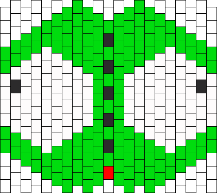 Gir Mask | Edited Ver. Pony Bead Patterns | Characters Kandi Patterns ...