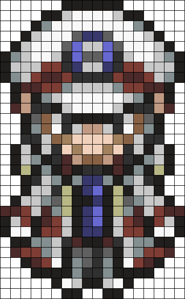 Kandi Patterns for Kandi Cuffs - Characters Pony Bead Patterns