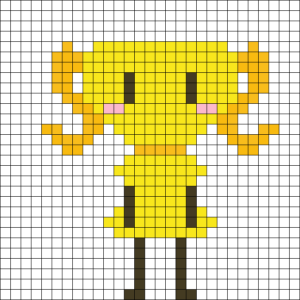 Trophie Inanimate Insanity!! Perler Bead Pattern | Bead Sprites ...