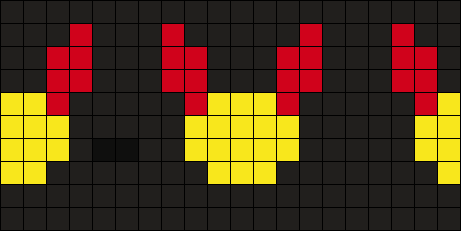 Lemon Demon Ladder Cuff :3 Perler Bead Pattern | Bead Sprites ...
