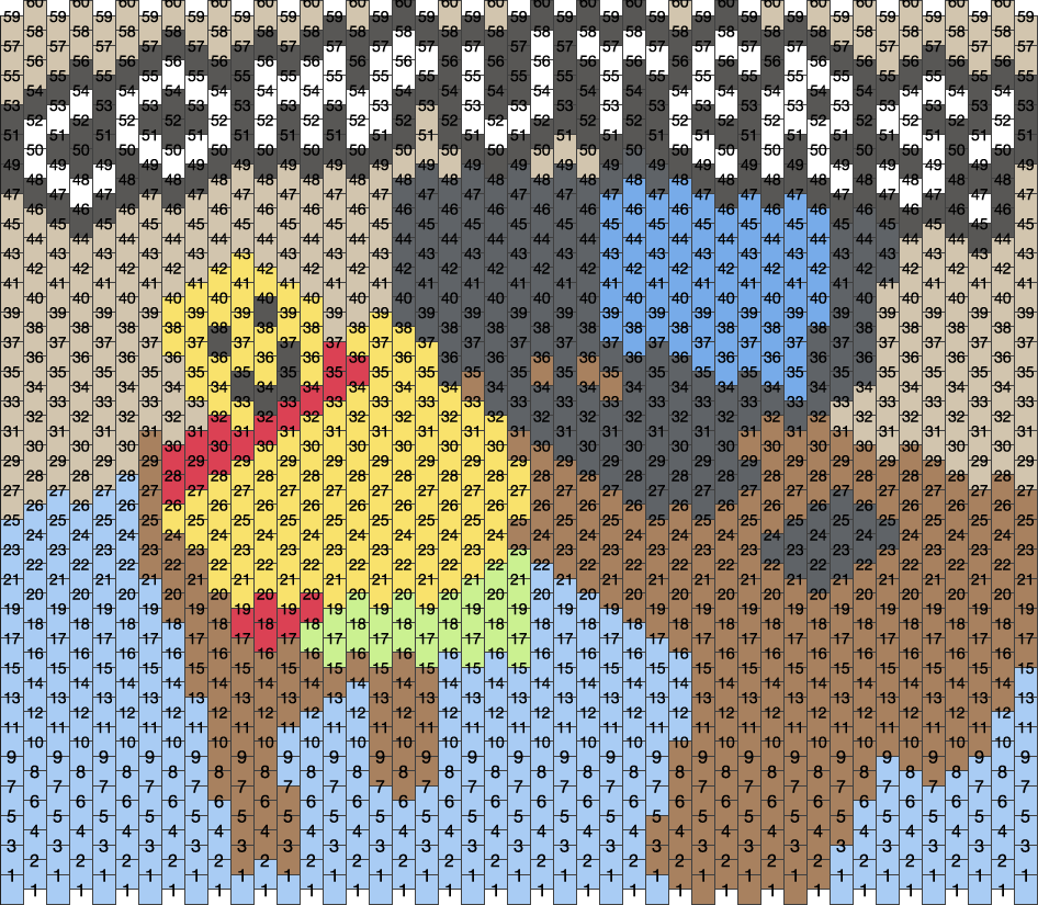 Simplified Jim's Computer Panel (Request) Pony Bead Patterns ...