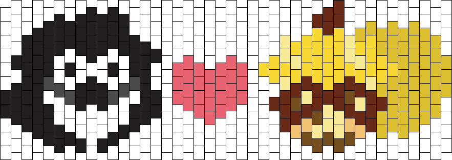 Split X Bive Regretevator Charms (Request) Pony Bead Patterns ...