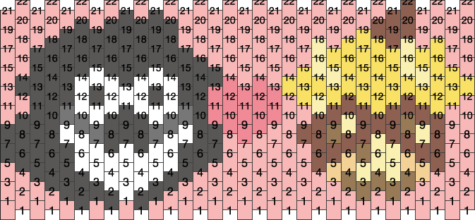 Split X Bive Regretevator Cuff (Request) Pony Bead Patterns ...