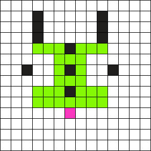Gir Perler Perler Bead Pattern | Bead Sprites | Characters Fuse Bead ...