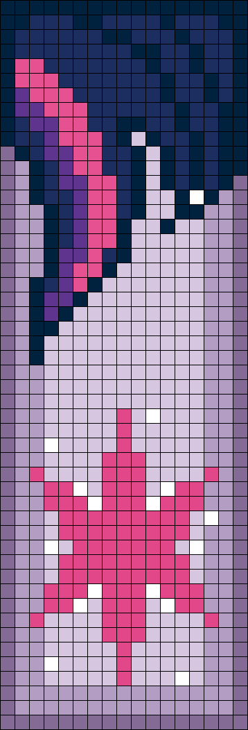 Twilight Sparkle Perler Bead Pattern | Bead Sprites | Characters Fuse ...