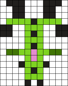 Gir!!! Perler Bead Pattern | Bead Sprites | Characters Fuse Bead Patterns