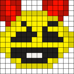 Lemon Demon Perler! Perler Bead Pattern | Bead Sprites | Characters ...