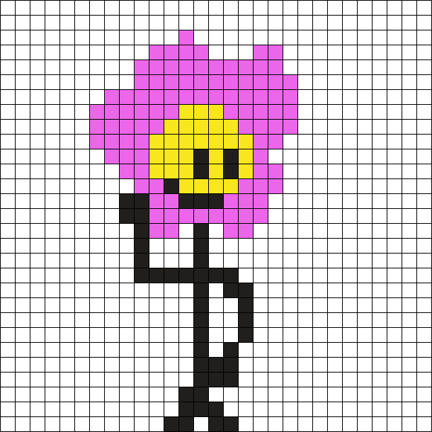 Flower Bfdi Perler Bead Pattern | Bead Sprites | Characters Fuse Bead ...