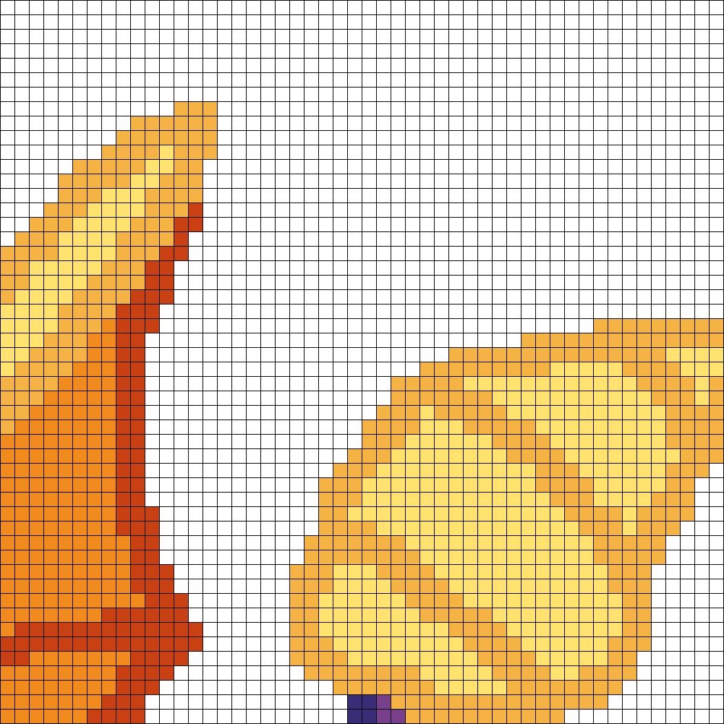 Spyro Perler Pt 3 (Request) Perler Bead Pattern | Bead Sprites ...