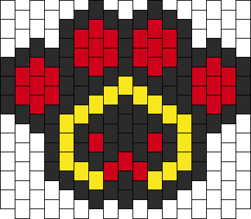 Hoody Paw Pony Bead Patterns | Characters Kandi Patterns for Kandi Cuffs