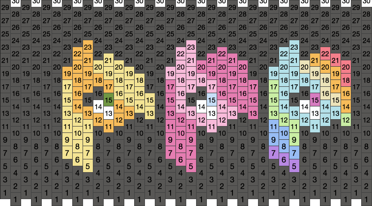 Mlp Cuff!!! Pony Bead Patterns | Characters Kandi Patterns for Kandi Cuffs