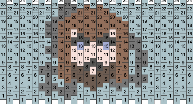 Kurisu Steins;Gate Cuff (Request) Pony Bead Patterns | Characters Kandi ...