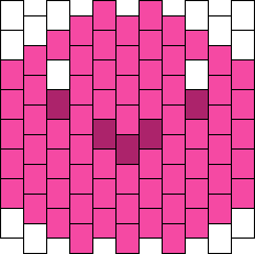 Pink Slime Charm Slime Rancher Pony Bead Patterns | Characters Kandi ...