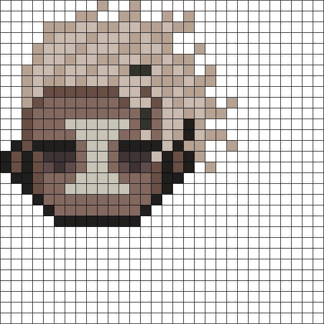 Ekko Arcane Perler Perler Bead Pattern | Bead Sprites | Characters Fuse ...