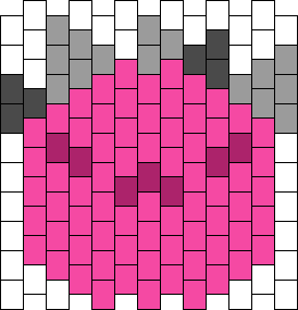 Pink/Rock Largo Charm Slime Rancher Pony Bead Patterns | Characters ...