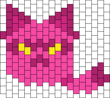 Pink/Hunter Largo Charm Slime Rancher Pony Bead Patterns | Characters ...