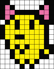 Tamagotchi Pyonkotchi Perler Bead Pattern | Bead Sprites | Characters ...