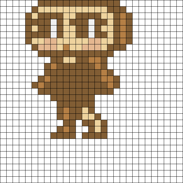 Shelly :3 Perler Bead Pattern | Bead Sprites | Characters Fuse Bead ...