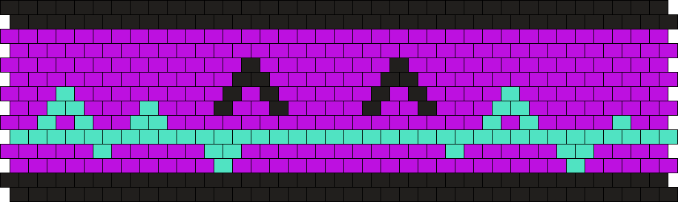 Kandi Patterns for Kandi Cuffs - Characters Pony Bead Patterns