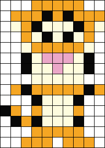 Tigger Tiger Perler Winnie The Pooh Perler Bead Pattern | Bead Sprites ...